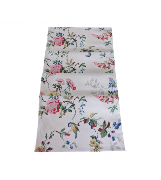 Cath Kidston Blue Birds and Roses Table Runner 100-250cm - Simply ...