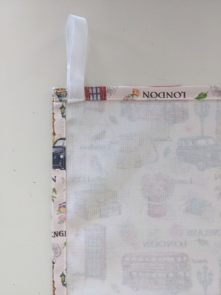 London Themed British Jubilee Tea Towel Pink - Simply Divine Things